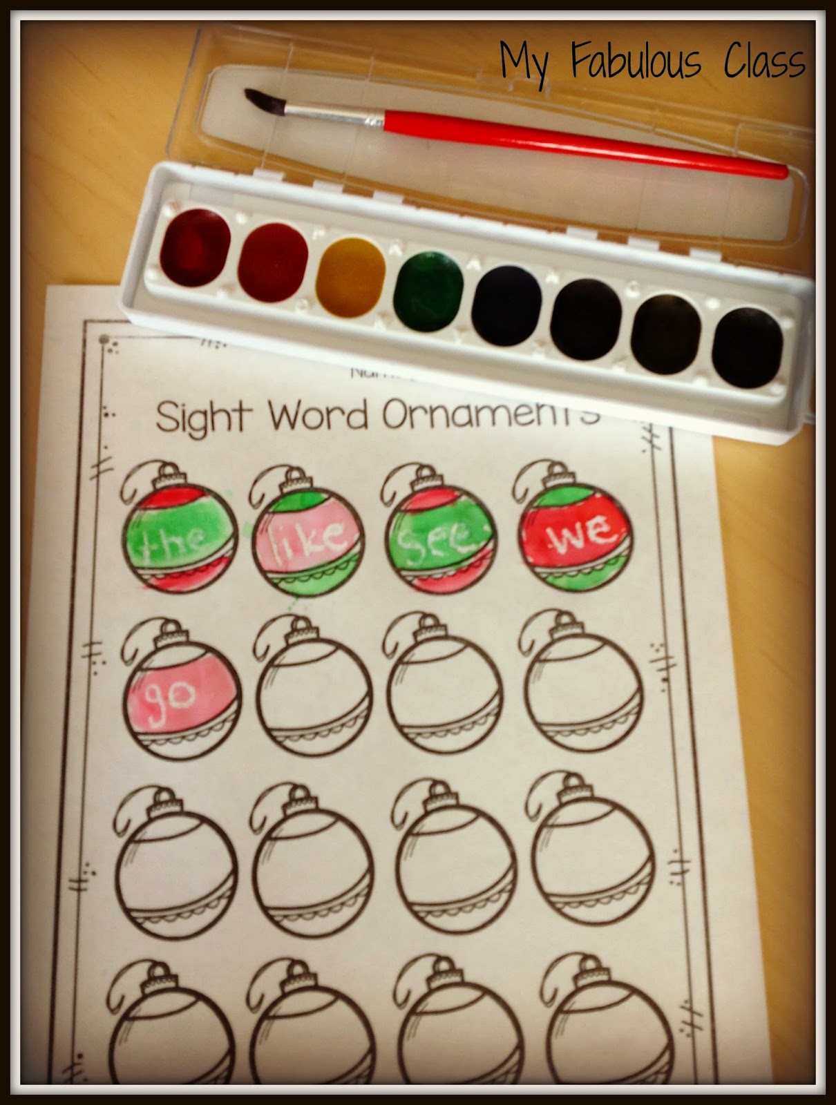 My Fabulous Class Christmas Sight Word Ideas my-fabulous-class-christmas-sight-word-ideas